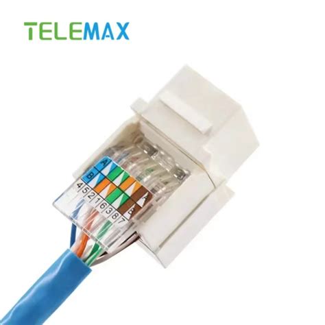 Utp Modular Cat6 Cat6a Toolless Keystone Jack 90 Degree Keystone Jack And Modular