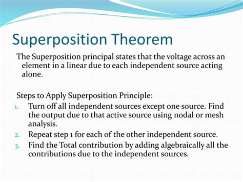 Super Position Theorempptx