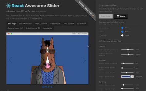React Slider Carousel Component React Awesome Slider