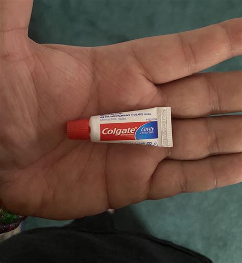 Mini Travel Size Toothpaste R Mildlyinteresting