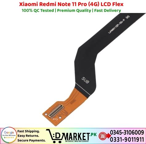Xiaomi Redmi Note 11 Pro 4G LCD Flex 2025 Exclusive