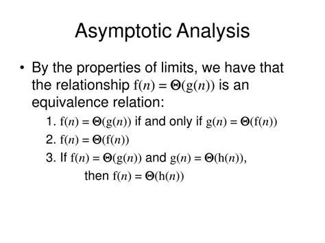 PPT Asymptotic Analysis PowerPoint Presentation Free Download ID
