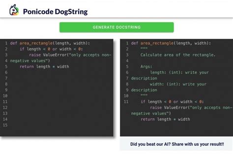 Ponicode Documente Automatiquement Le Code Python Ygal Tech