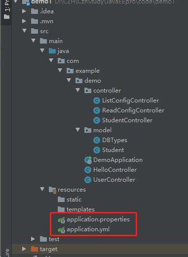 Spring Boot 配置文件 · Properties 基本语法 · Yml 基本语法 · Yml 配置不同数据以及 Null · Yml
