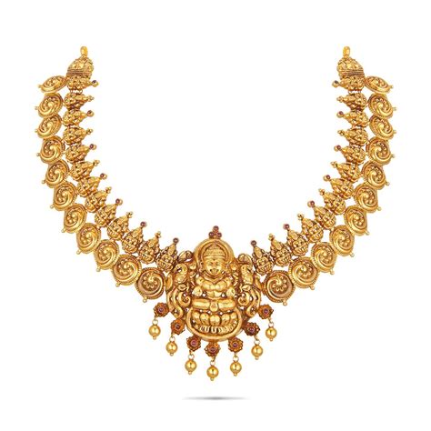 Exciting Nagas Antique Gold Necklace