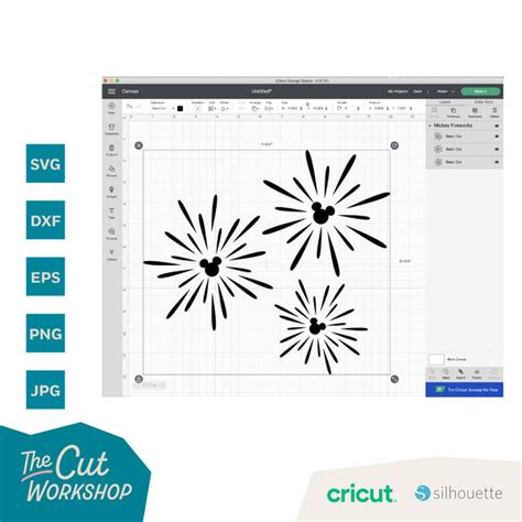 Fireworks Mouse Ears Disneyland Disneyworld Svg Clipart Ima Inspire