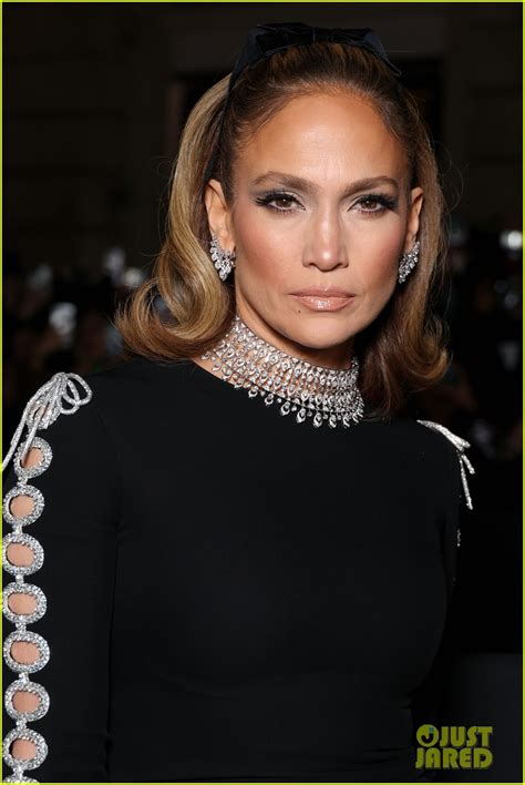 Jennifer Lopez Stuns While Attending Valentino And Elie Saab Haute