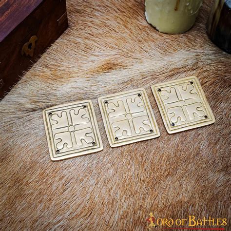 Brass Roman Decorations Elegant Floral Motifs Revealed