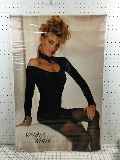 35x24 Vanna White Vintage Poster Schmalz Auctions