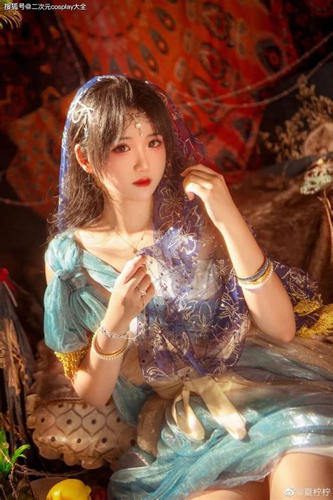 茉莉公主cos，雅致美丽充满异域风，太美啦！ 萌次元