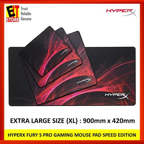 Hyperx Fury S Pro Gaming Mouse Pad Speed Edition Extra Large 900mm Hx