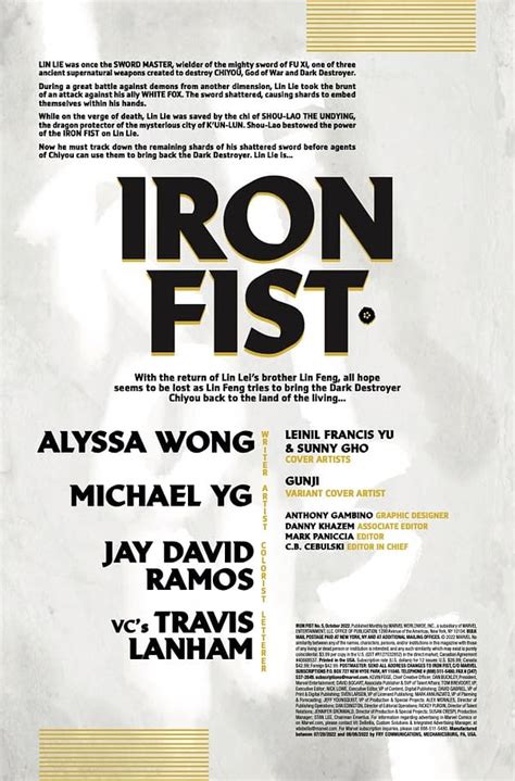 Iron Fist 5 Preview Sibling Rivalry