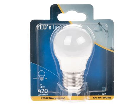 Led Lamp E27 470 Lumen Kopen Wibra Nederland Dat Doe Je Goed