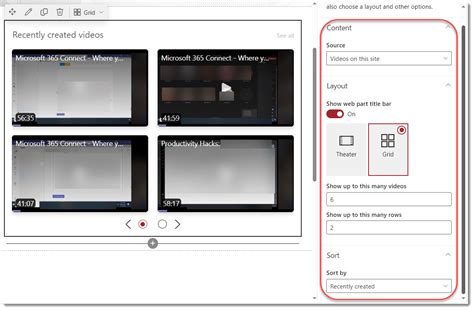 The Stream Web Part For Stream On Sharepoint And Onedrive One Minute Office Magic