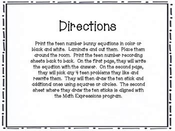 Composing Teen Numbers By KinderRockstars TPT