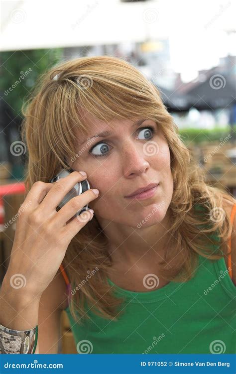 Shocking News Stock Photo Image Of Phone Female Enjoying