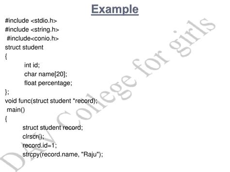 Ppt Passing Structure To Function Powerpoint Presentation Free Download Id6156079