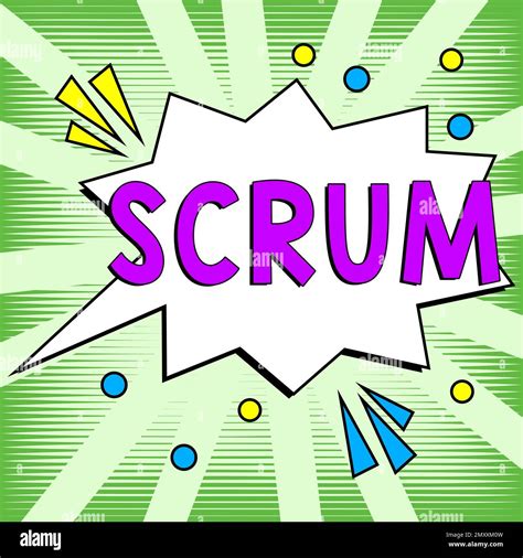 Handwriting Text Scrum Word Written On Handwriting As Distinct From Print Written Characters Of