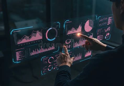 Interactive Data Visualization Stock Illustration Illustration Of