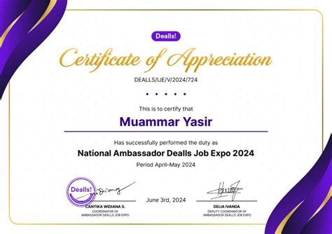 Muammar Yasir On Linkedin Deallsjobexpo2024 Careergrowth Nationalambassador
