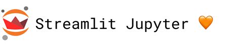 Streamlit Jupyter