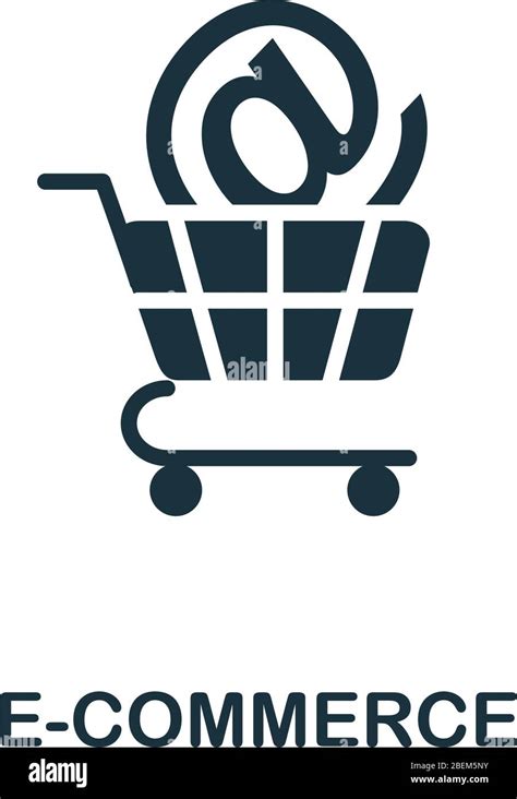 E Commerce Icon Simple Line Element E Commerce Symbol For Templates