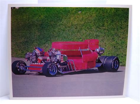 Sex Machine Bed Auto Vintage Custom Hot Rod Custom Car Photo Jay Ohrberg Ephemera Other