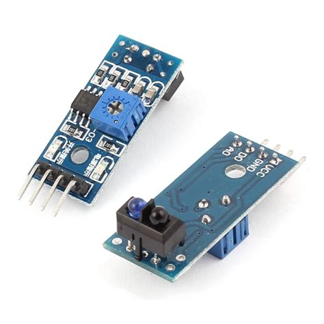 Kit 2 Sensor De Linha Segue Faixa Tcrt5000 Infravermelho Shopee Brasil