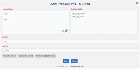 Add Prefixsuffix To Lines Add Text Before Or After