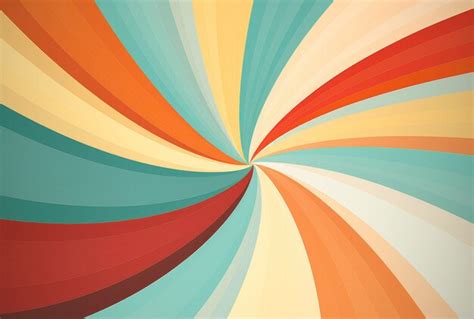 Premium Photo Retro Background With Curved Rays Or Stripes In The Center Sunburst Or Sun Burst