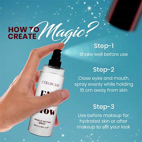 Buy Colorbar Fix And Glow Setting Spray Magic Potion 100 Ml Online At Discounted Price Netmeds