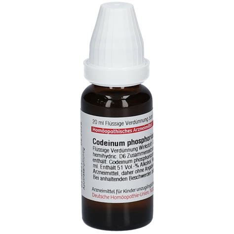 Dhu Codeinum Phosphoricum D6 20 Ml Shop
