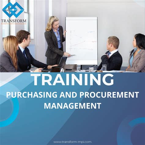 Training Purchasing And Procurement Management