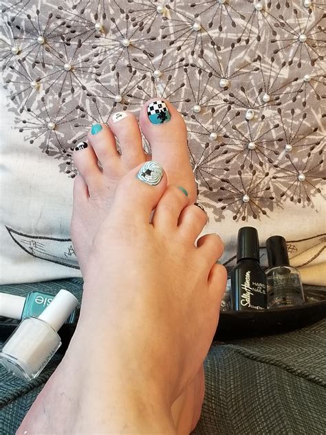 Alice In Wonderland Toes Essie747 In The Cab Ana Tuck It In My Tux