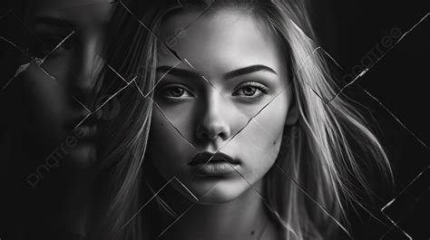 Broken Faces In Black And White Photoshop Utk Fx Background Make Part