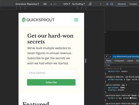 How To View Your Website On Mobile In 30 Seconds Or Less