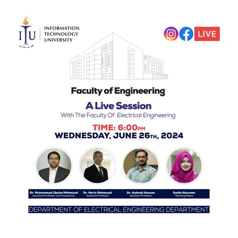 Information Technology University On Linkedin Admissions2024 Itu Live Session