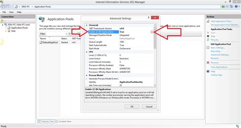 Vp Asp Shopping Cart Online Help Guides How To Enable A 32 Bit