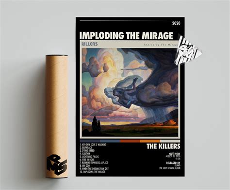 The Killers Poster Imploding The Mirage Poster The Killers
