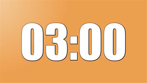 3 Minute Timer With Buzzer Youtube