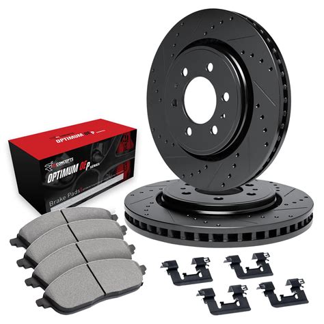 R1 Concepts Rear Brakes And Rotors Kit Rear Brake Pads Brake Rotors