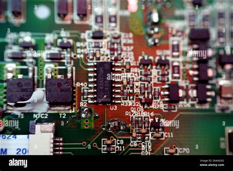 Cairo Egypt October 13 2022 A Printed Circuit Board Pcb Printed
