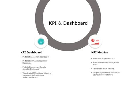 KPI And Dashboard Metrics Ppt Powerpoint Presentation Infographic Template Presentation