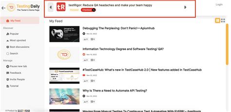 Testing Daily The Testers Home Page Sh Testingdaily Twitter
