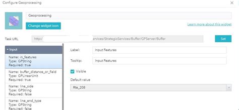Solved Buffer As Geoprocessing Widget Esri Community