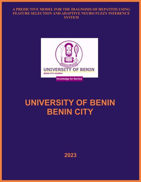 A Predictive Model For The Diagnosis Of Hepatitis Using Feature