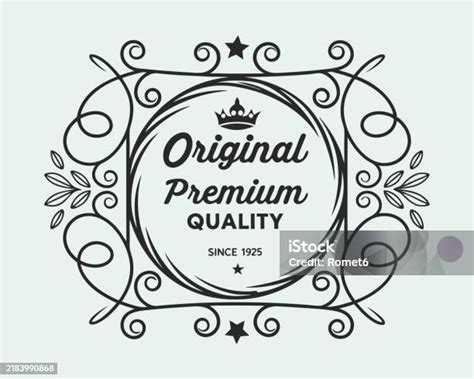 라운드 프레임의 오리엔탈 프리미엄 품질 레터링 벡터 일러스트 레이 션 0명에 대한 스톡 벡터 아트 및 기타 이미지 0명 골동품 디자인 Istock