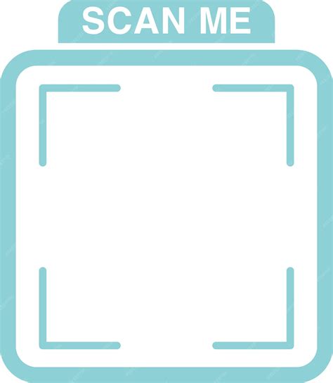 Premium Vector Scan Me Icon
