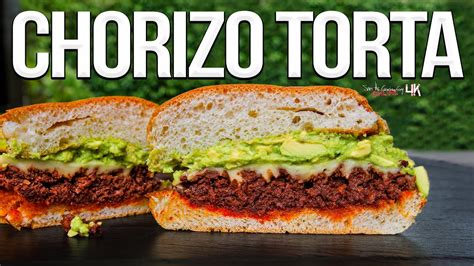 Mexican Chorizo Torta Sandwich Sam The Cooking Guy 4k Love To Eat Blog