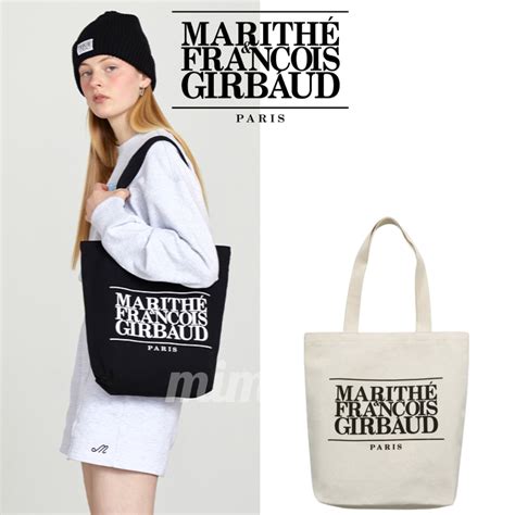Marithe Francois Girbaud Classic Logo Eco Bag Shopee Philippines